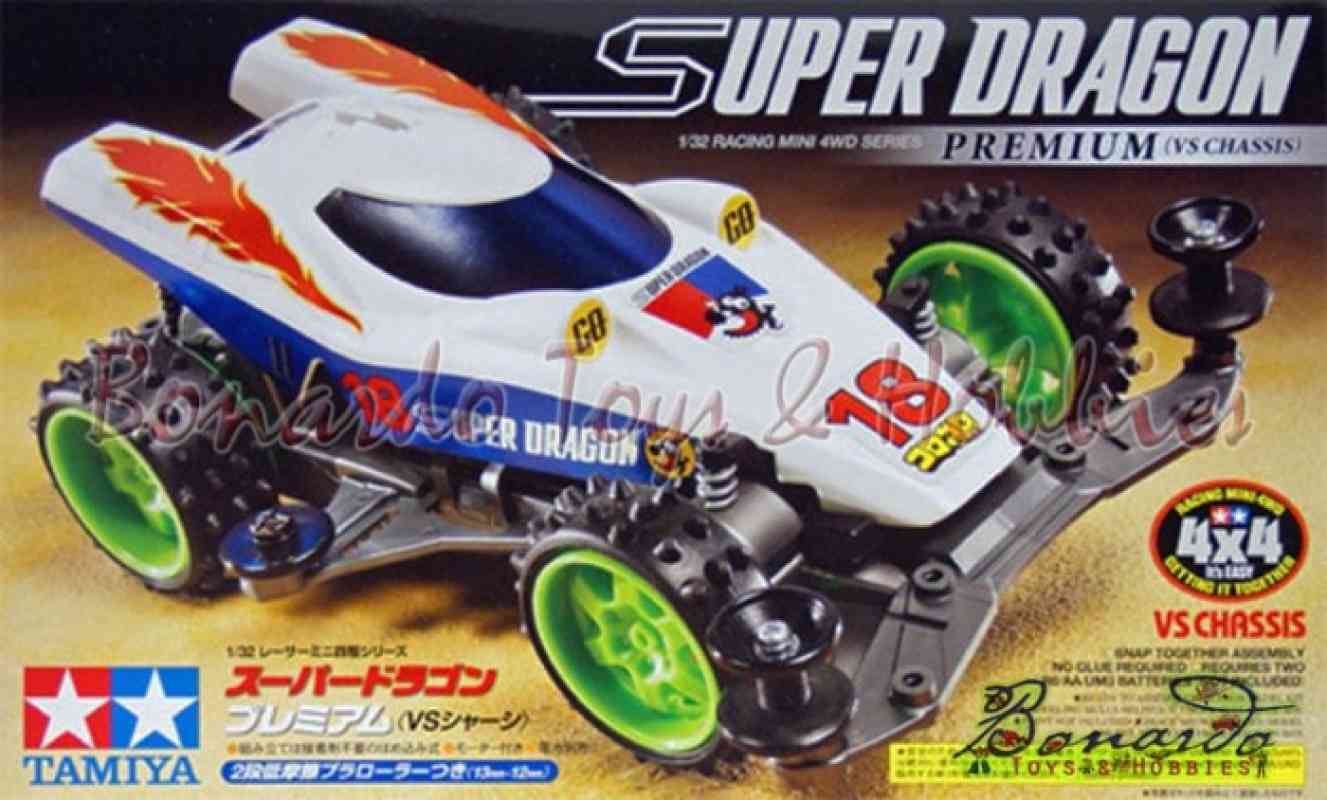 Promo Tamiya #18067 - Super Dragon Premium (Vs Chassis) (Mini 4Wd ...