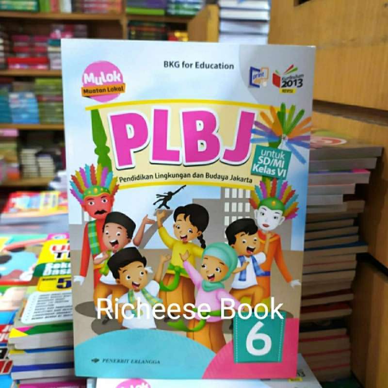 Jual Buku Plbj Sd Kelas 6 K13 Revisi Penerbit Erlangga Di Seller Indah ...