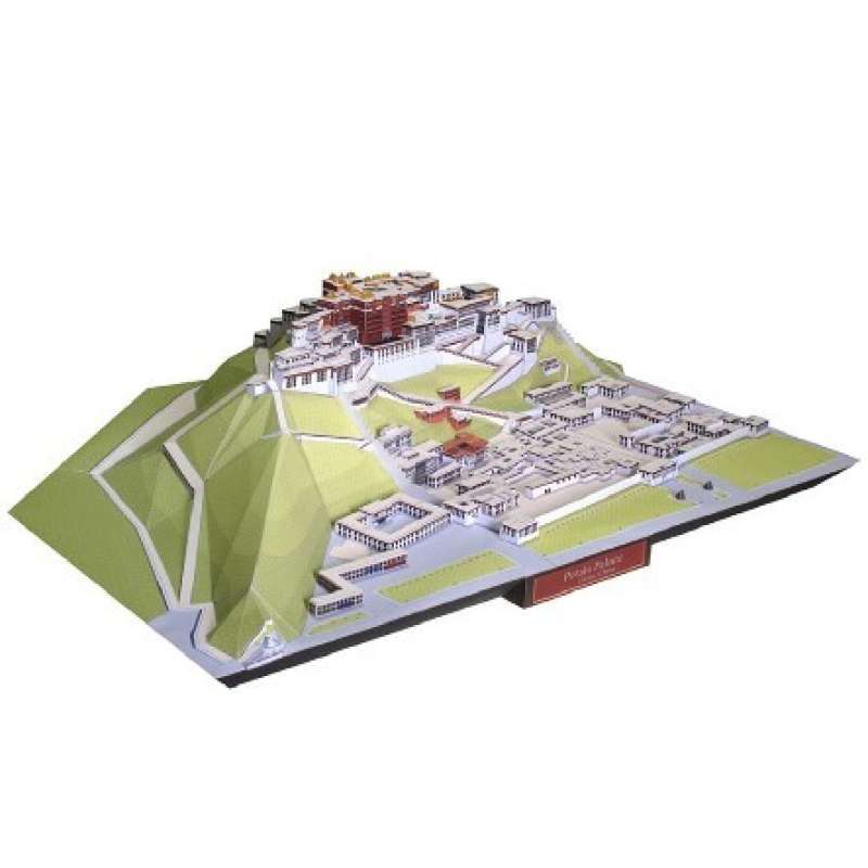 Promo DIY Papercraft Diorama Potala Palace, China Diskon 23% di Seller ...