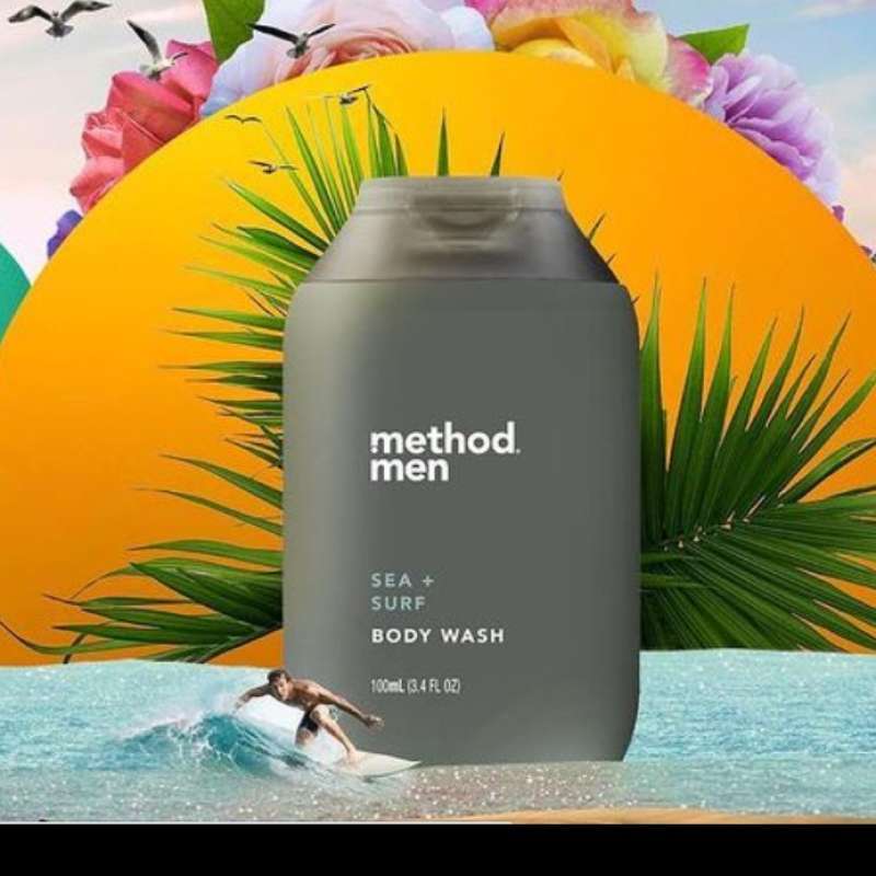 Promo Method Men Body Wash Sea and Surf, Plant Based Cleaners Diskon 33 ...
