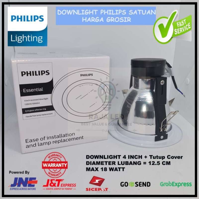 Promo PHILIPS DOWNLIGHT 13804 Glass Recessed | Rumah Lampu 4 dengan ...