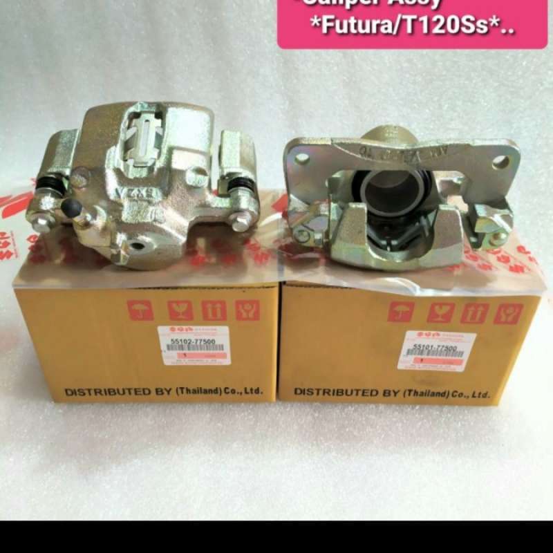 Promo caliper rem assy kaliper komplit suzuki T120SS LH RH 1pc Diskon ...