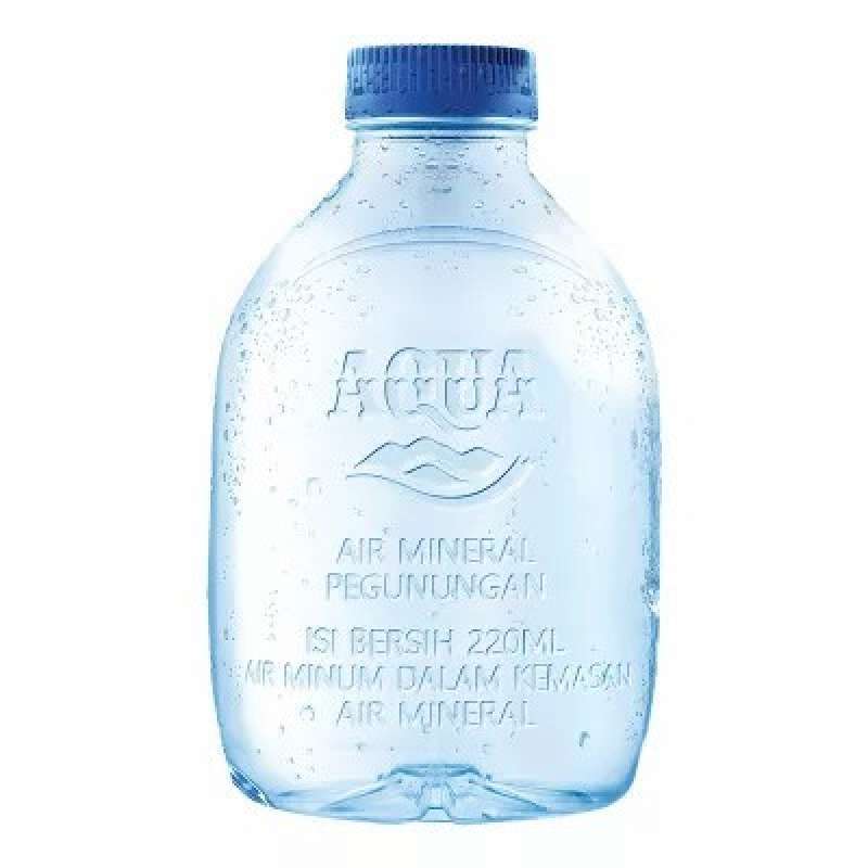 Promo Air Mineral Aqua Cube Botol Mini Pet - 220 Ml (kemasan Satuan ...