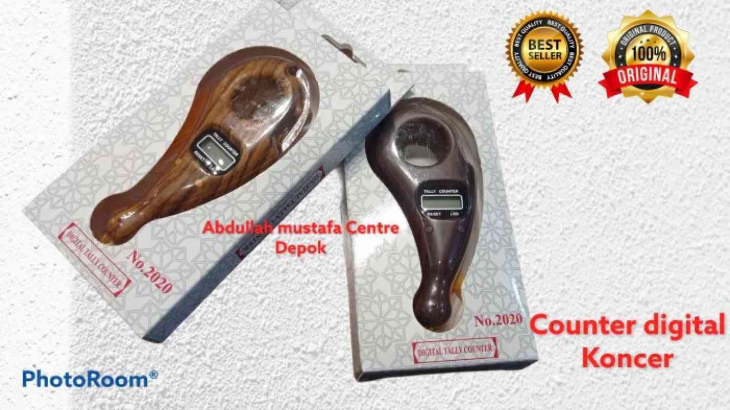 Promo TASBIH DIGITAL KAYU LED/ COUNTER DIGITAL KONCER Diskon 23% di ...