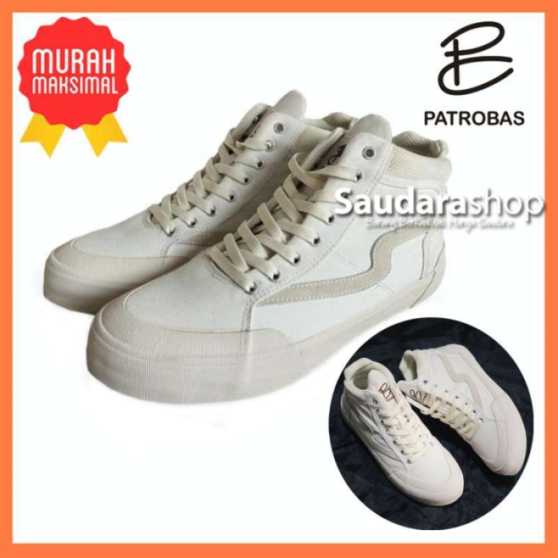Jual Sepatu Patrobas Cloud Off White High / Patrobas Cloud Off White HC di Seller PT Hikari ...
