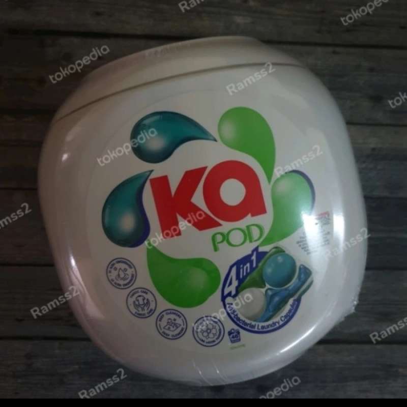 Promo Ka 4 In 1 Anti Bacterial Laundry Capsule Detergent Pods Tide ...
