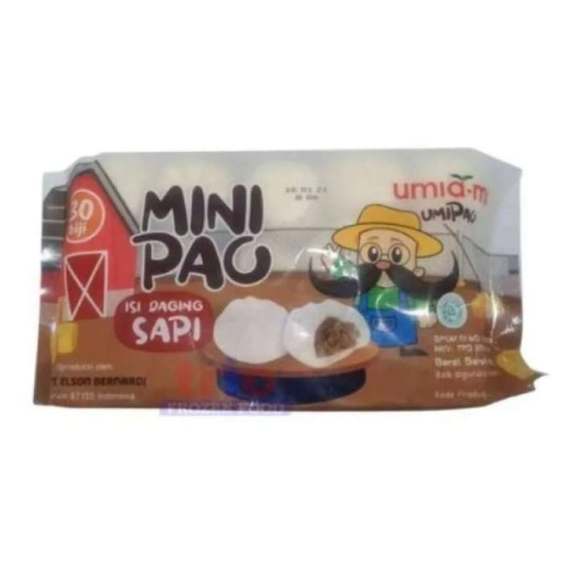 Jual UMIA-MI Mini Pao Sapi Isi 30 di Seller Dilla Frozen Food ...
