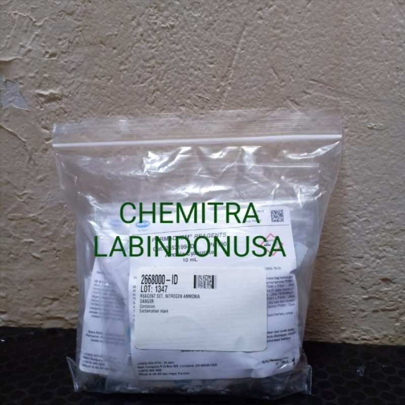 Promo HACH 2668000 Nitrogen Ammonia Reagent Set, Salicylate Method, 10 ...