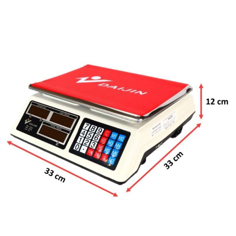 Promo TIMBANGAN BARANG / TIMBANGAN DIGITAL MEREK DAIJIN 30KG/500G ...