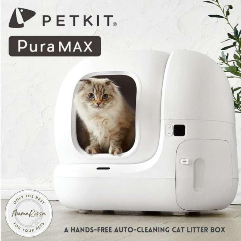 Promo Petkit Pura Max Smart Self Cleaning Cat Litter Box Diskon 23% di ...