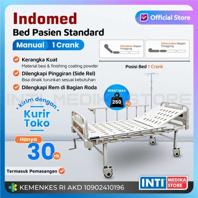 Jual INDOMED - Bed Pasien | Hospital Bed | Ranjang Pasien di Seller ...