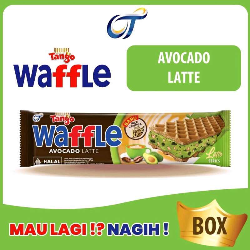 Jual Tango Waffle Rasa Avocado Latte 25gr ( 1box Isi 12pcs) Di Seller ...