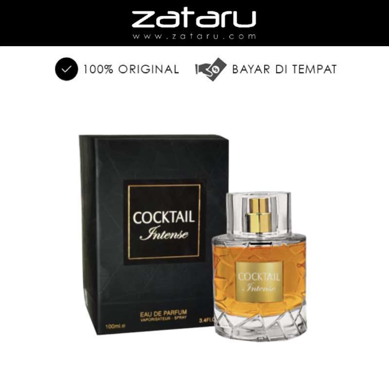Promo Fragrance World Cocktail Intense Unisex EDP - 100 ML Diskon 27% ...