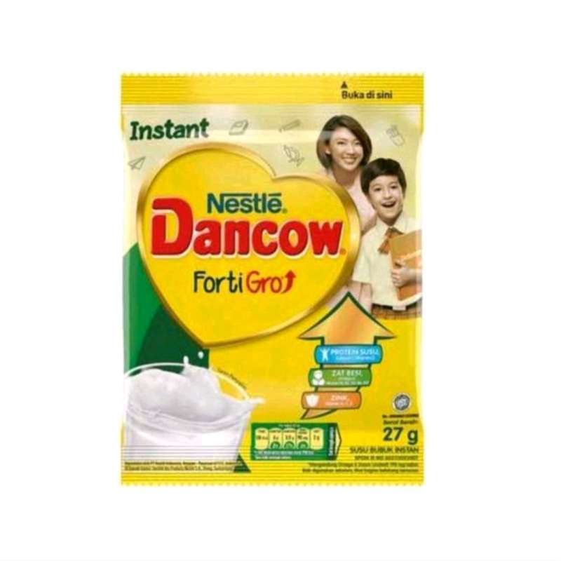 Jual Susu Dancow instant sachet (Dancow Fortigro/Susu Dancow) - Putih ...