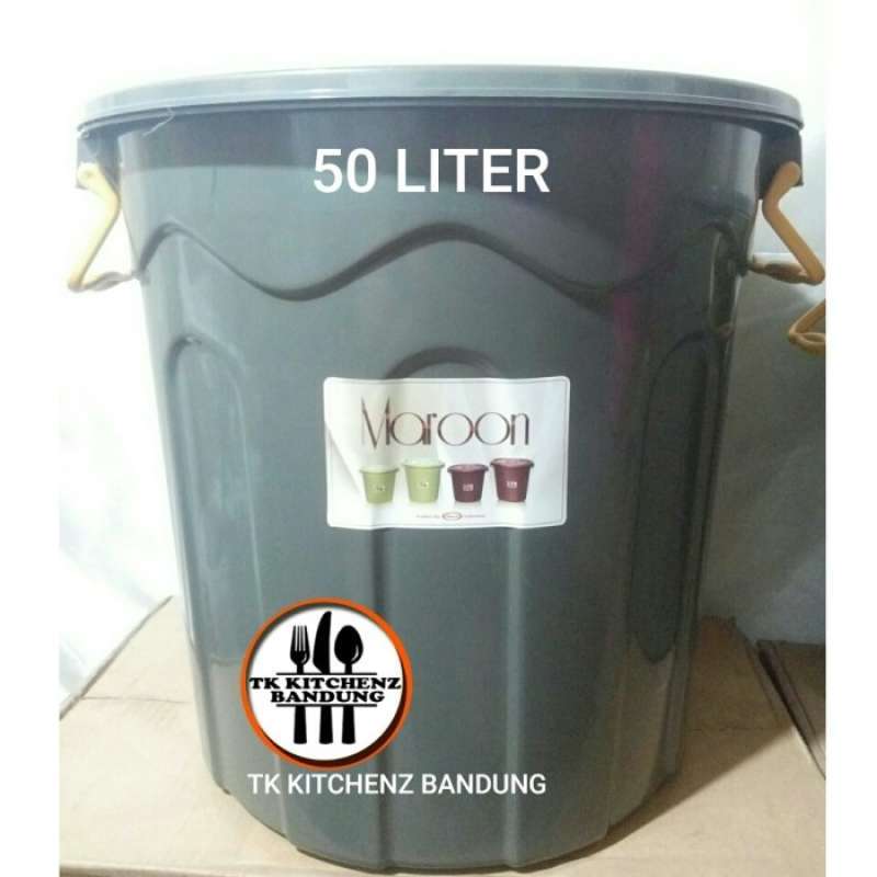 Jual Ember / Ember Tutup / Ember Plastik Ukuran 50 Liter di Seller ...
