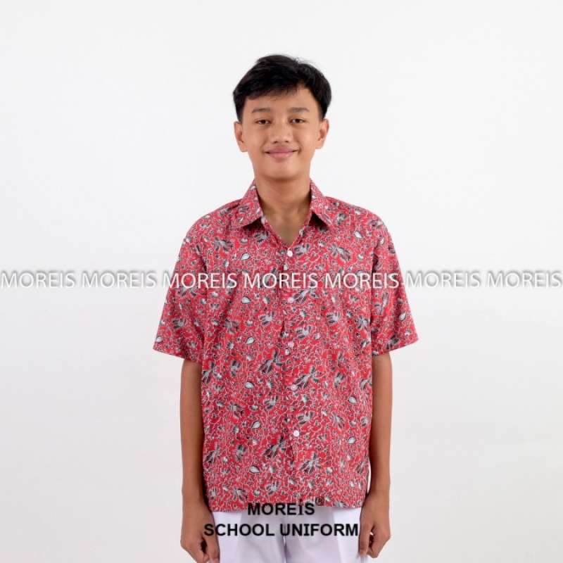 Promo Gratis Ongkir Seragam Baju Batik Sd/mi/tk/paud Jm 006 - 6 Diskon 35% Di Seller Zidny Shop ...