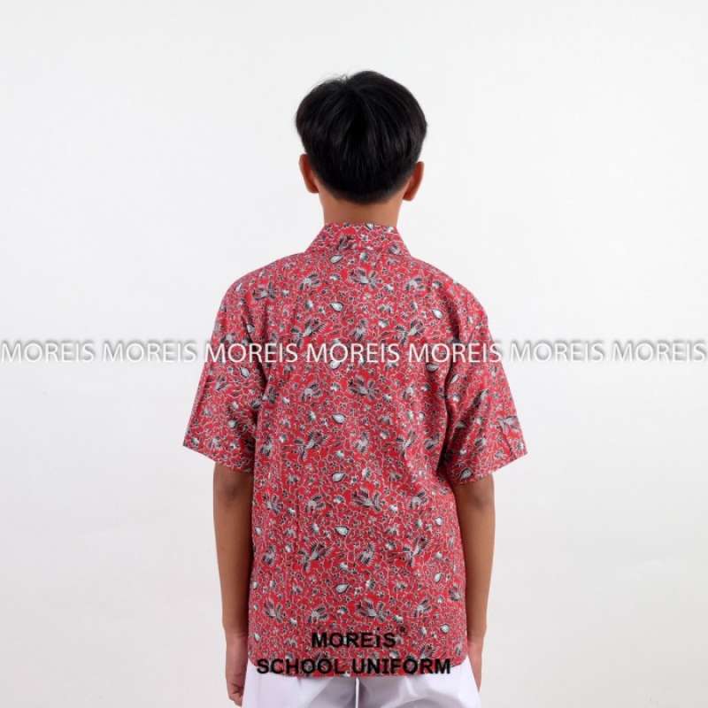 Promo Gratis Ongkir Seragam Baju Batik Sd/mi/tk/paud Jm 006 - 6 Diskon 35% Di Seller Zidny Shop ...