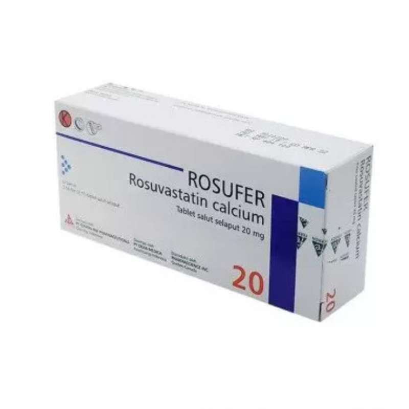 Jual Rosufer 20 Mg Tab 30's Di Seller Apotik Victory Glodok Official ...