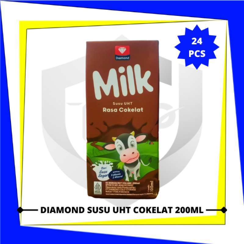 Jual Diamond Susu Uht Cokelat 200ml X 24 Pcs (1 Karton) Di Seller Toko Susu Dan Popok ...