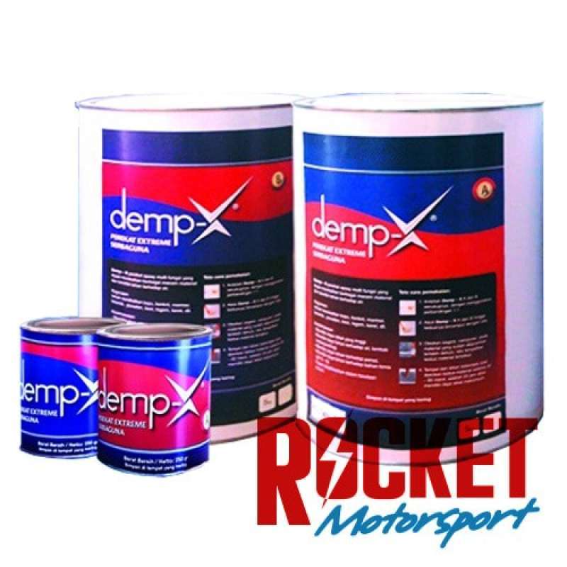 Promo Demp X - Dempul Extrem Lem Epoxy 2 Komponen - Demp-X (10kg Set ...