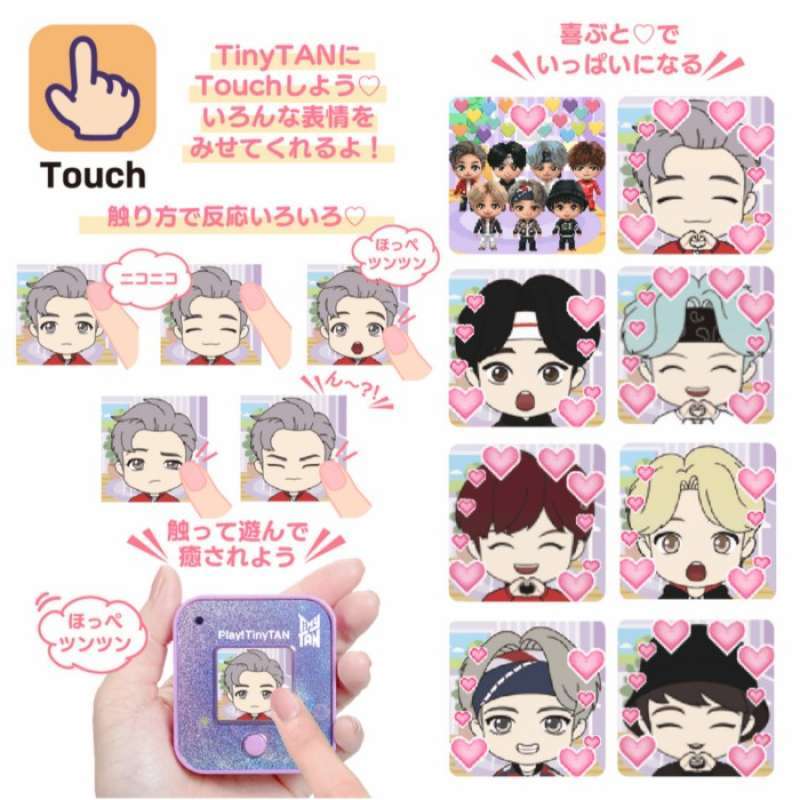 Jual Play! Tinytan Tiny Tan Digital Clock With Mini Camera Full Color Lcd Di Seller Indah Home ...