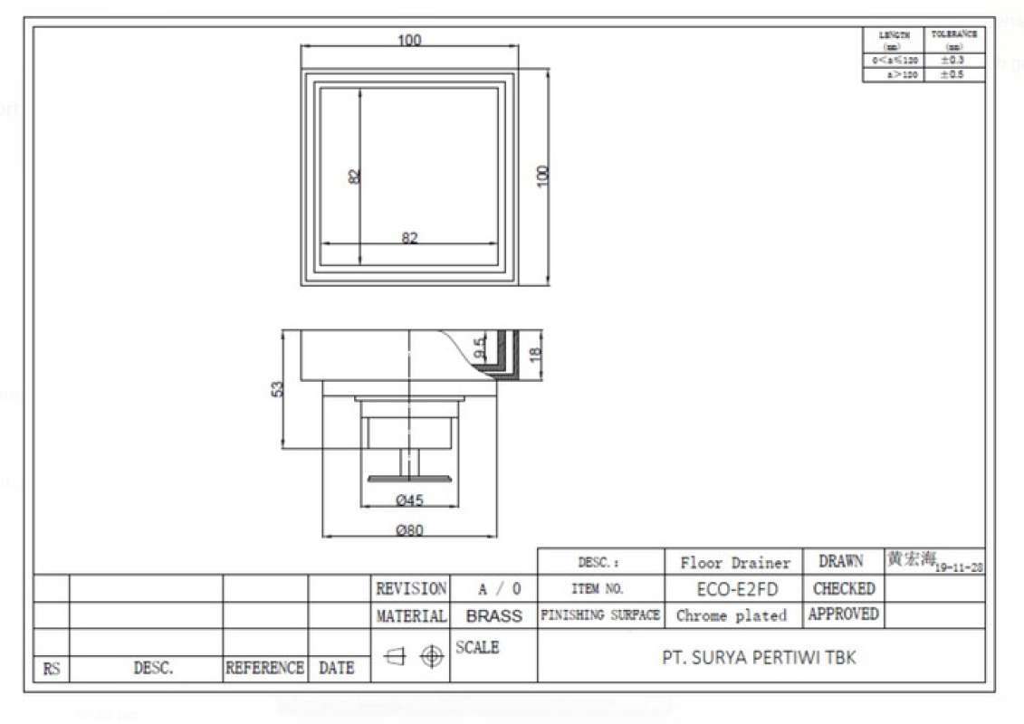 Jual Toto Smart Drain Eco E2fd Di Seller Min Yoona Shop - Meruya Selatan (udik), Kota Jakarta ...