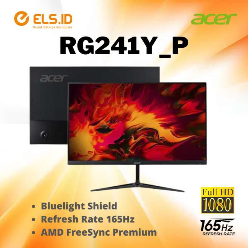 Jual LED Monitor Gaming Acer Nitro RG241Y 24' 165Hz FHD RG241Y_P di ...