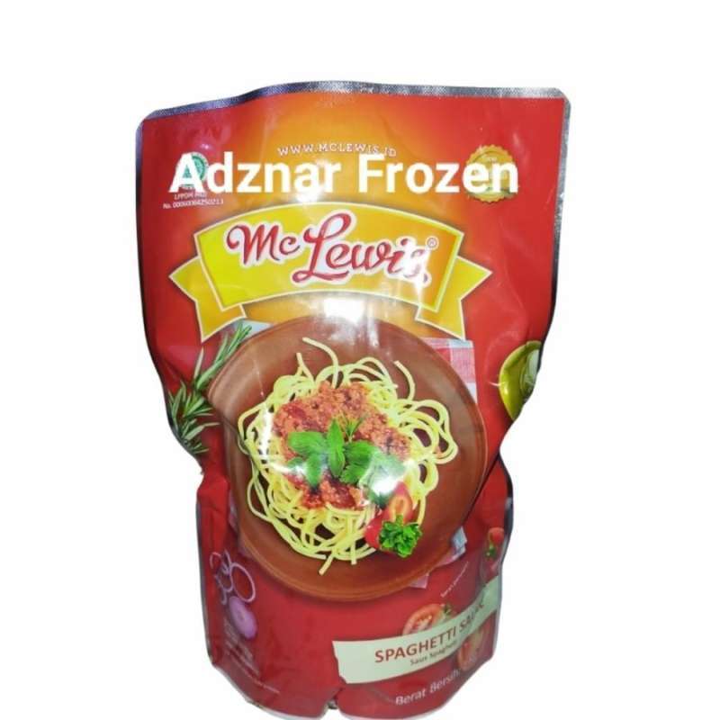 Jual Mc Lewis Spaghetti 1kg Di Seller Adznar Frozen Pasar 3 - Tegal ...