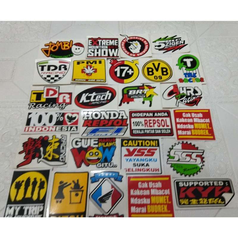 Jual STICKER RACING SPONSOR MOTOR | STIKER LOGO SPONSOR MOBIL MOTOR ...