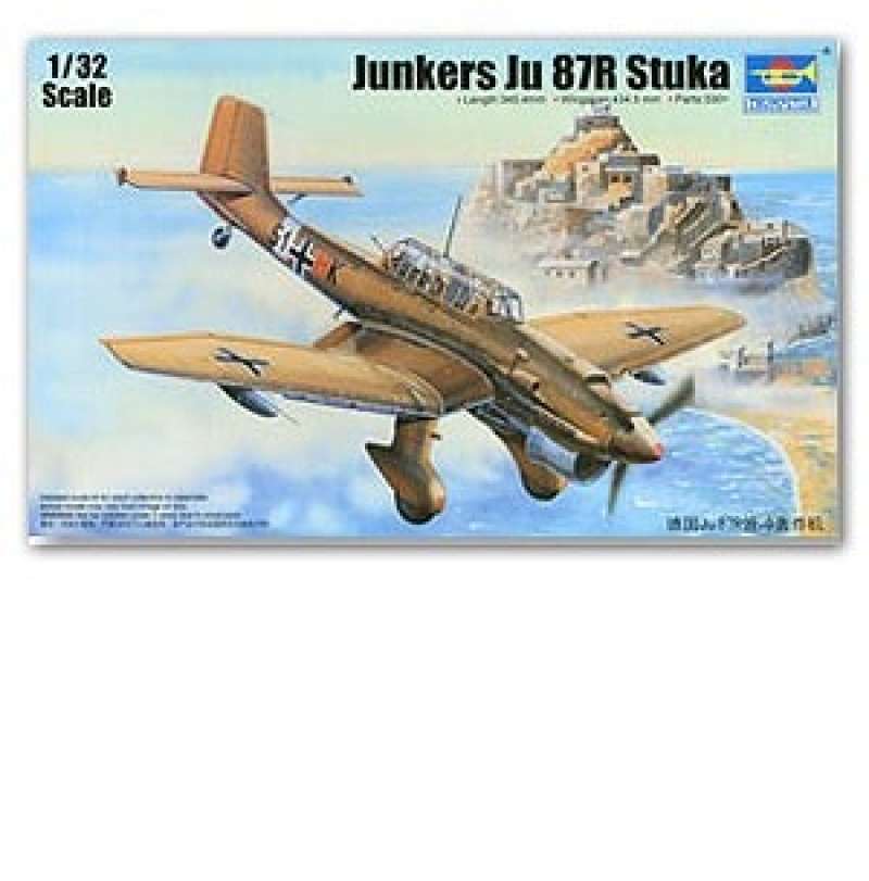 Promo Junkers Ju-87R Stuka 1/32 Model Kit Trumpeter Diskon 23% di ...