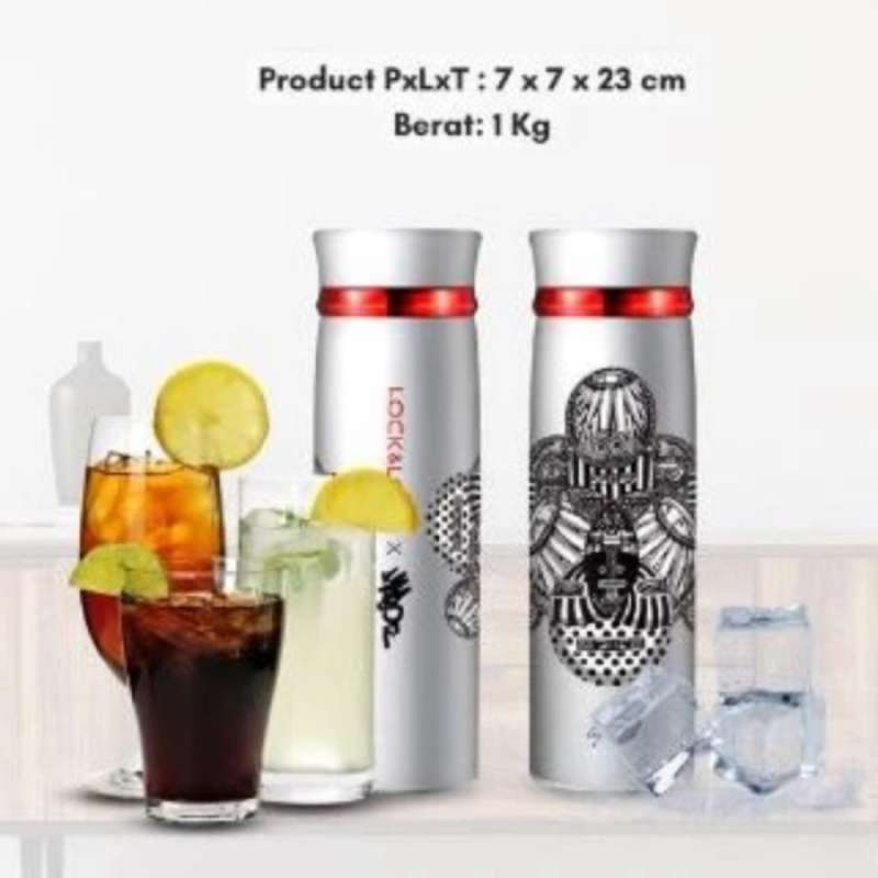 Promo Lock N Lock X Darbotz Botol Limited Edition Stainless Diskon 30% ...