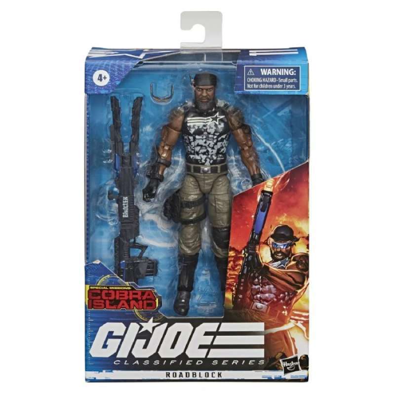 Promo GI Joe Classified Series 11 Cobra Island Roadblock Action Figure ...