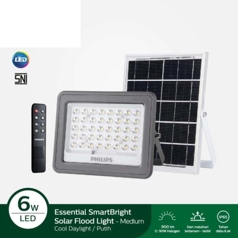 Promo Philips Essential Smartbright Solar Flood Light Medium Diskon 23% ...