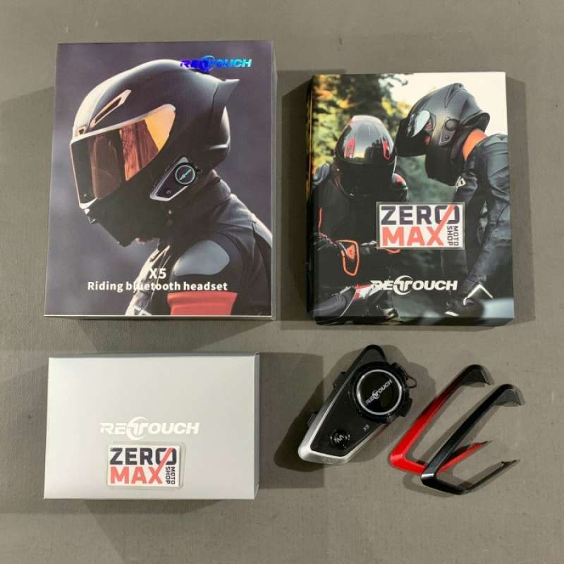 Promo Interkom Intercom Helm Retouch X5 Bluetooth Headset Diskon 27% di ...