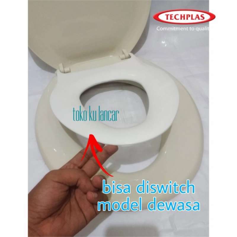 Jual Tutup closet duduk dewasa dan anak untuk merk TOTO,AMSTAD,INA ...