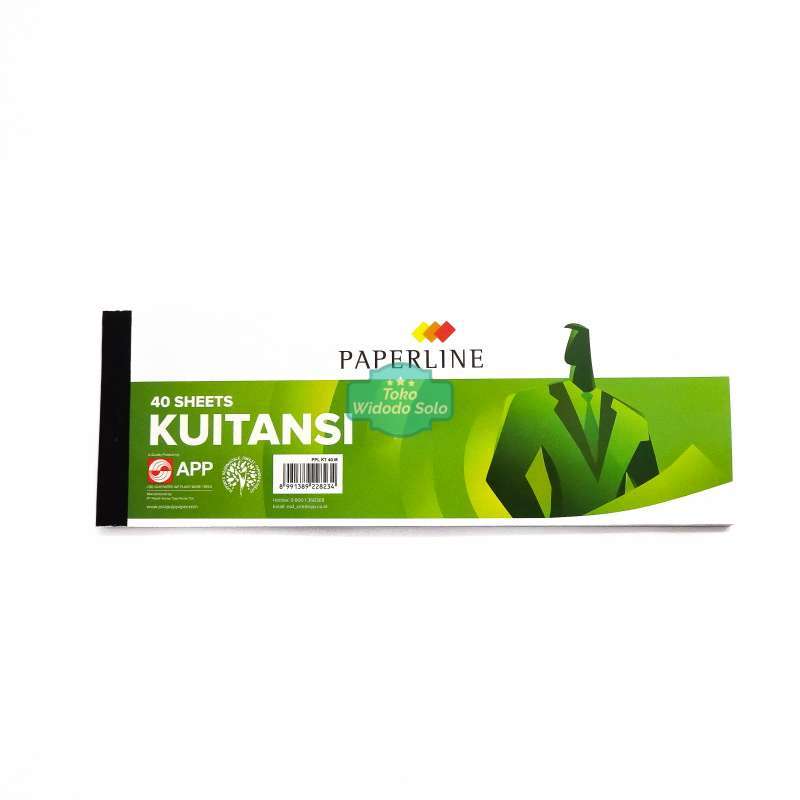 Jual Buku Kuitansi Kecil Paperline PPL KT 40M 40 Lembar 7,5x22cm ...