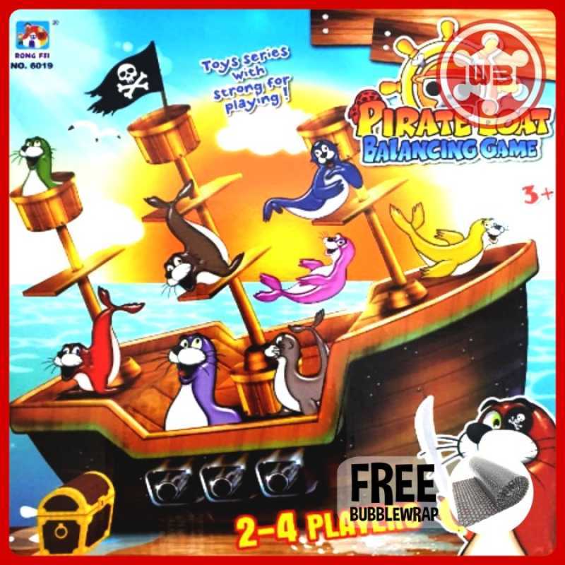 Promo Pirate Boat Balancing Board Game (Sea Seal) Permainan Anak ...