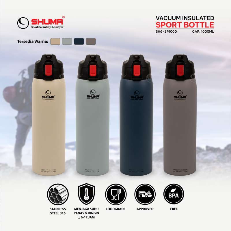 Jual Shuma Vacuum Bottle Original Murah - Harga Diskon Februari 2024 ...