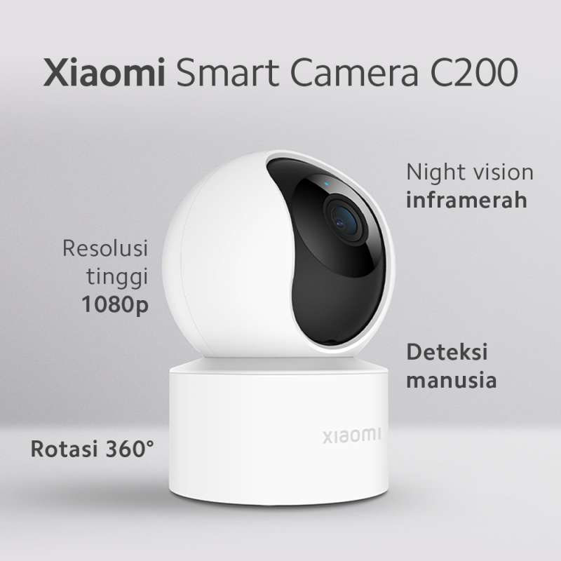 Jual Xiaomi Official Smart Camera C200 Resolusi Tinggi 1080p Rotasi 360 ...