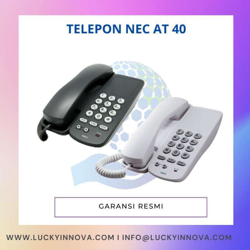 Jual TELEPON ANALOG NEC AT 40 di Seller CV. LUNO INDONESIA - Menur Pumpungan, Kota Surabaya | Blibli