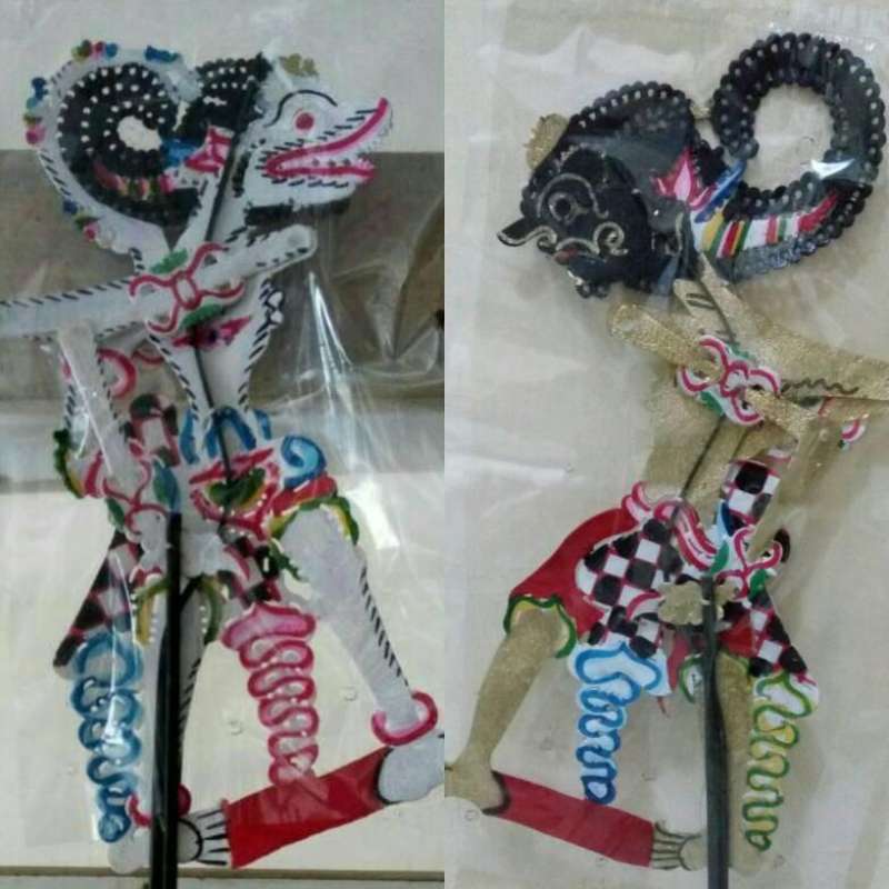 Jual WAYANG KULIT BIMA &HANOMAN KECIL di Seller Manunggal jaya art ...