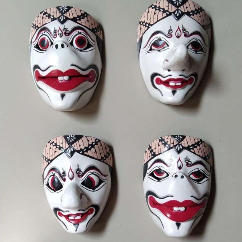 Jual Topeng Kayu Punokawan Di Seller Manunggal Jaya Art - Pagersari ...