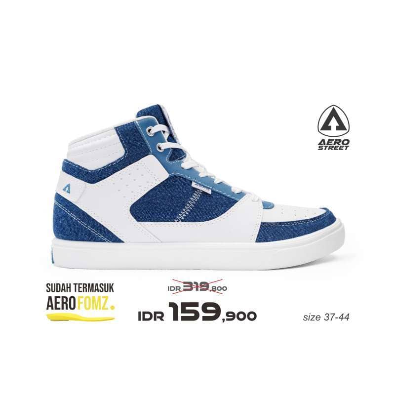 Review Sepatu Aerostreet Hoops Denim, Super Keren! - Blibli Friends