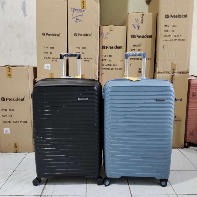 Jual Koper President Fiber (1920)Tsa, Expanding Dan Anti Theft Zipper ...