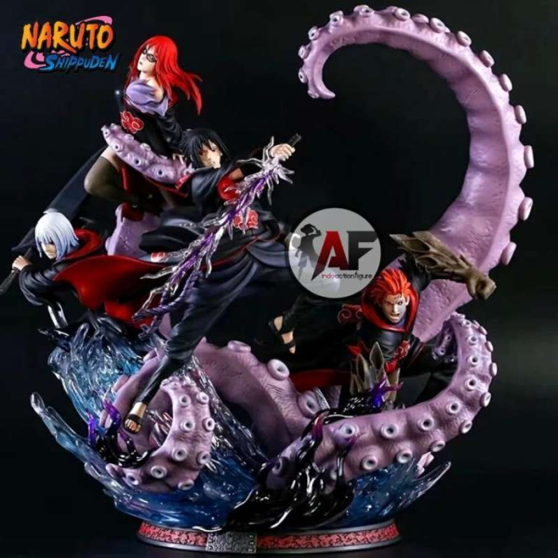 Promo Statue Naruto Uchiha Sasuke Team Taka Akatsuki UTS studio recast ...