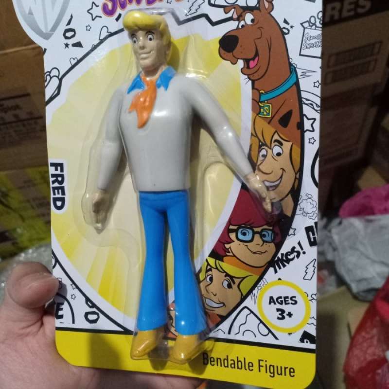 Promo Scooby Doo Bendable Fred figure Scooby-doo scoobydoo velma Nj ...