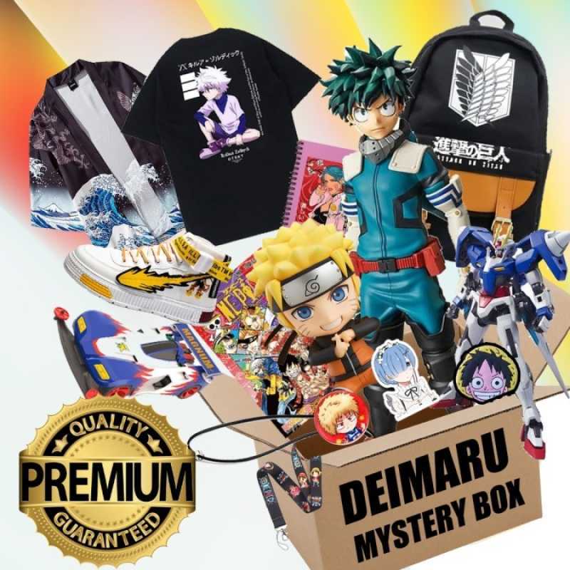 Promo PREMIUM SET Misteri Box Gacha Kado Mystery Spesial Anime Jepang ...