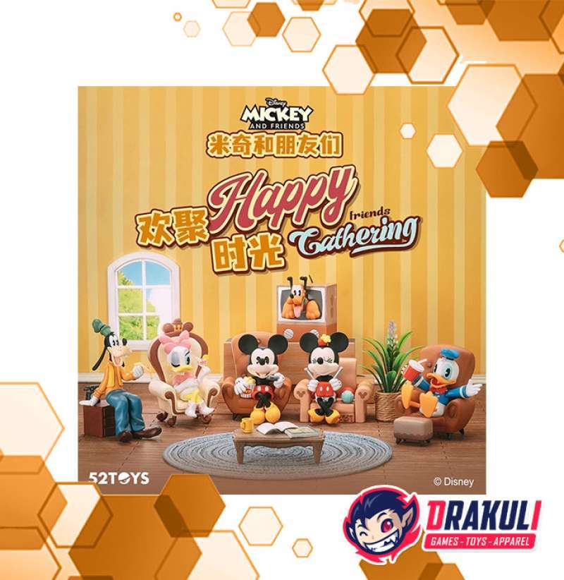 Jual Toys 52TOYS Disney Mickey Mouse Happy Friends Gathering Blind Box ...