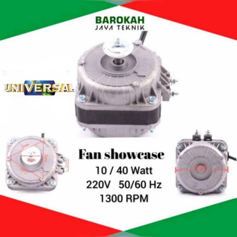 Jual Dinamo Motor Fan Showcase 10watt Lemari Pendingin Minuman Umum Di ...
