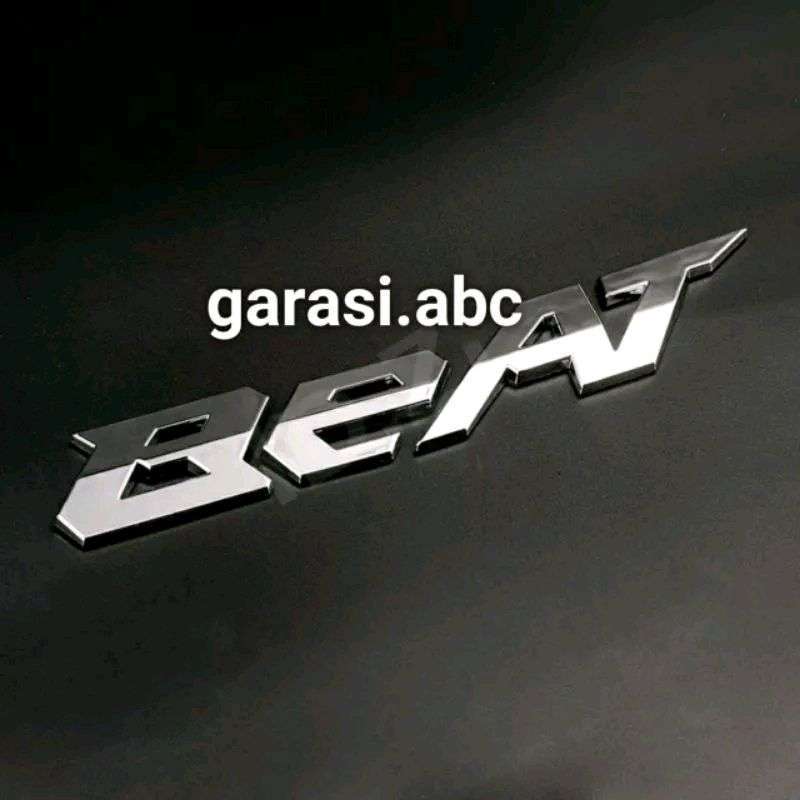 Jual Stiker Emblem Badge Body Honda Beat Timbul 3d Sticker Tulisan Logo ...